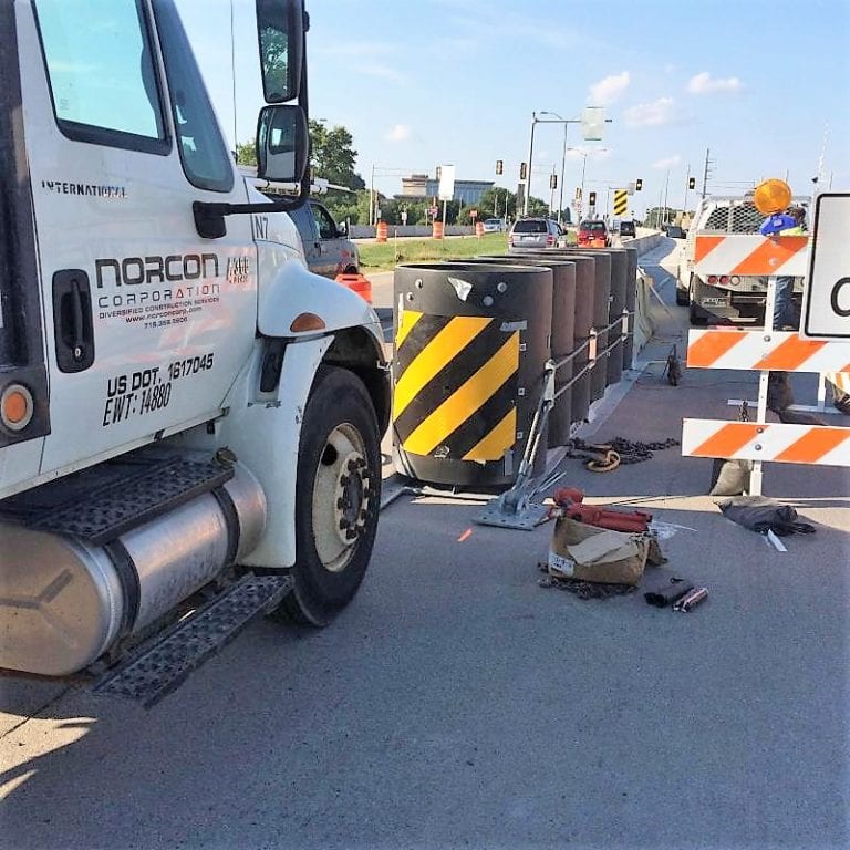 Temporary Barrier and Crash Cushions – Norcon Corp