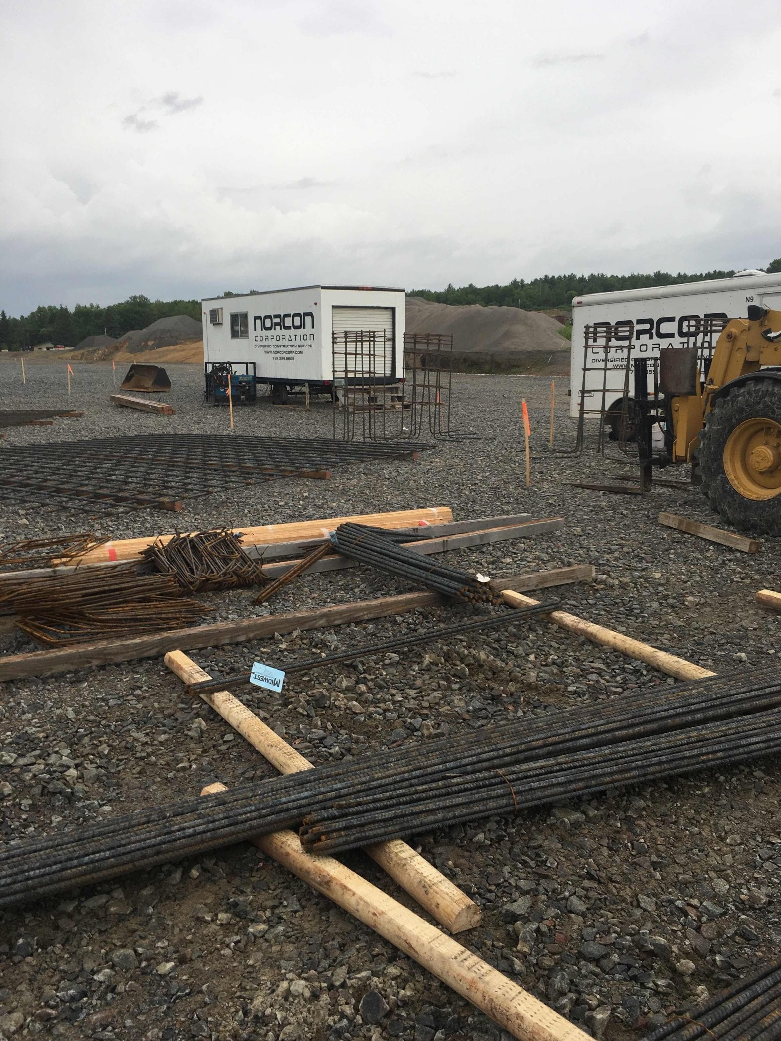 Concrete Foundations for Unit Train Expansion – Norcon Corp